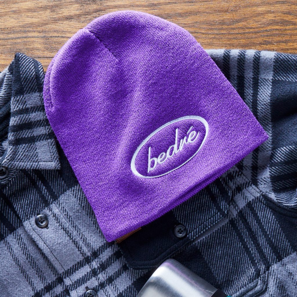 Bedré Beanie | Purple - Bedré Fine Chocolate